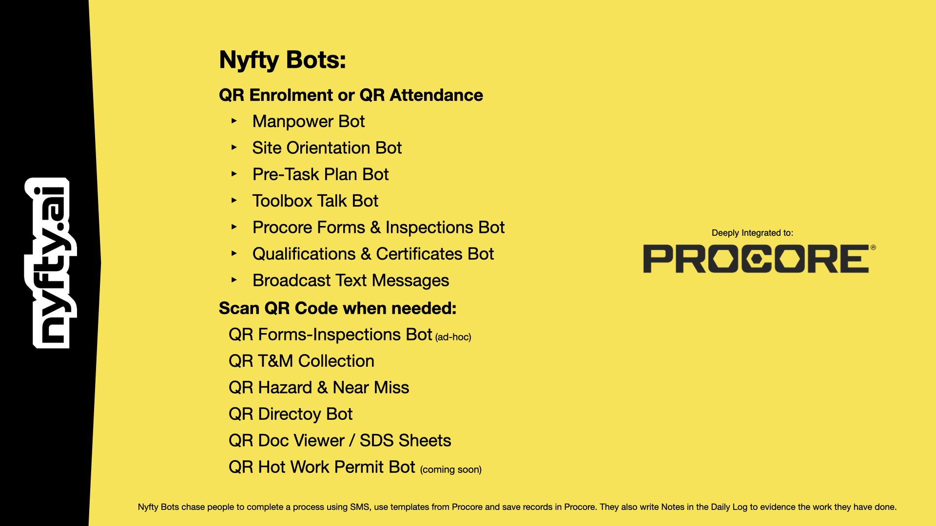 NYFTY.AI - Field Automation NYFTY.AI - Field Automation